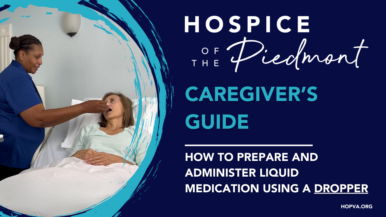 How to Use a Dropper for Liquid Medication | Hospice of the Piedmont ...